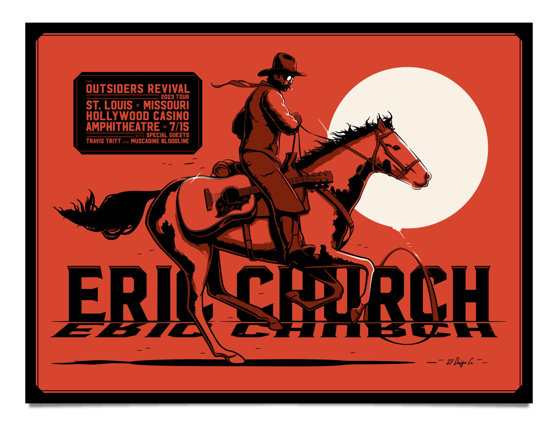 Eric Church St. Louis – 27 Design Co.